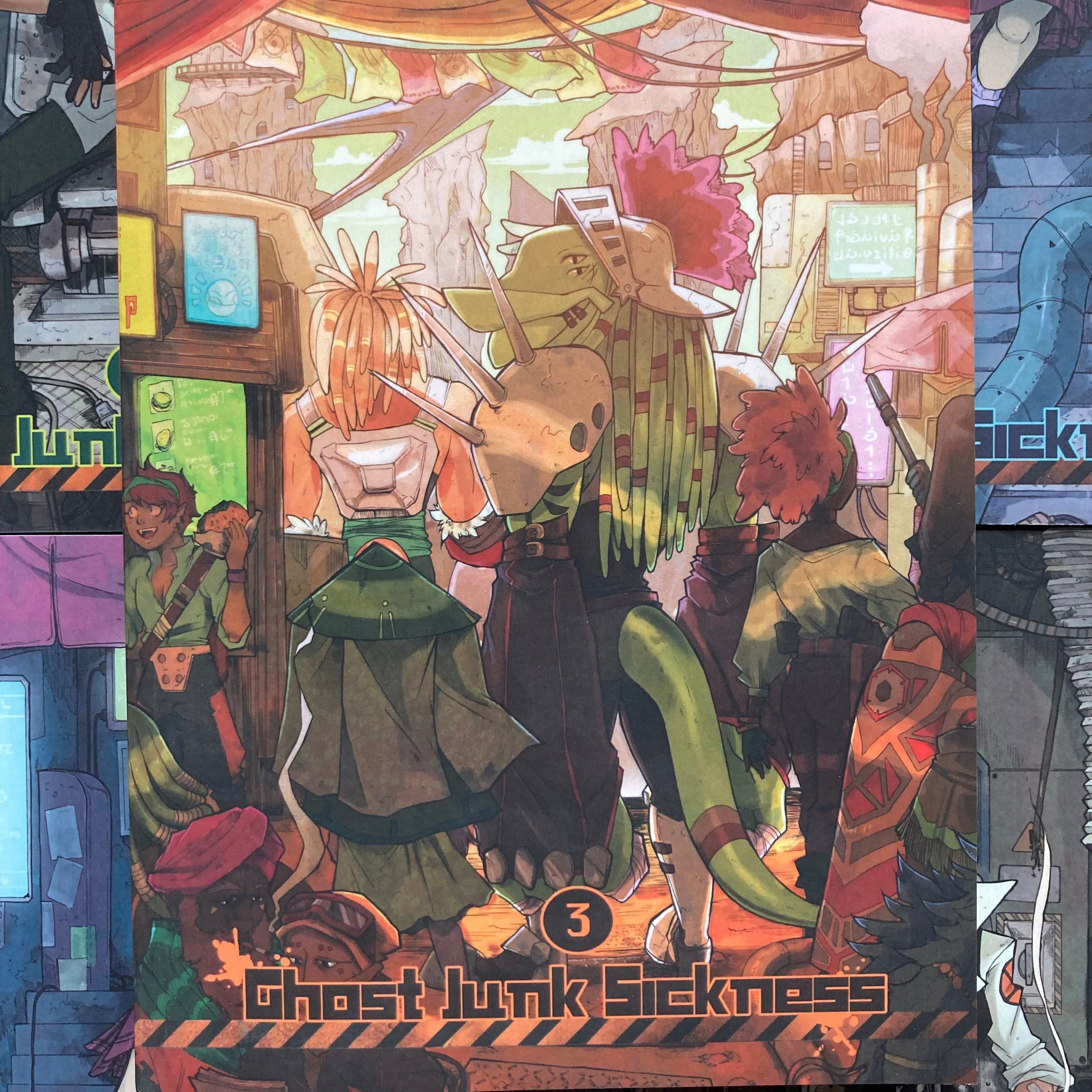 Ghost Junk Sickness Volume 3 | Watts Comics